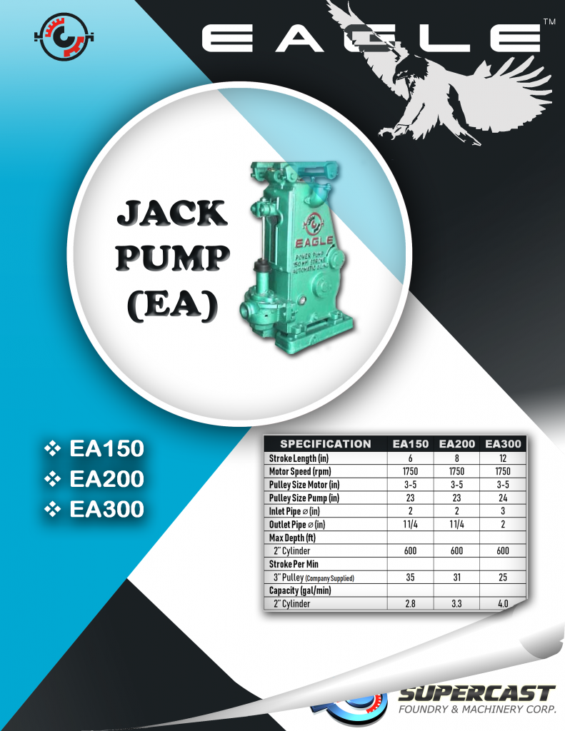Supercast Foundry and Machinery Corp. | Jack Pump